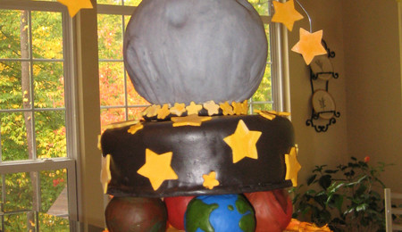 Space Shuttle Blast Off - CakeCentral.com