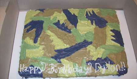Army Graduation Cake - CakeCentral.com