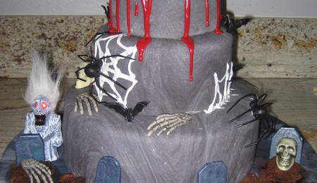 Scream Cake - CakeCentral.com