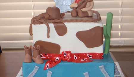 Cowboy 1St Birthday - CakeCentral.com