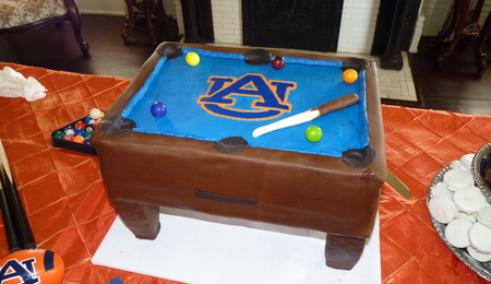 Pool Table Groom's Cake - CakeCentral.com