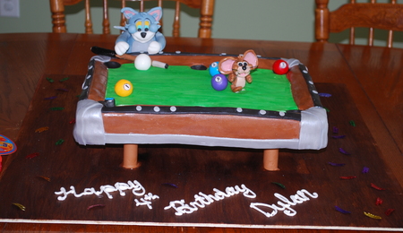 Pool Table - CakeCentral.com