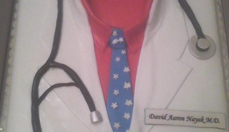 Medical School Graduation Cake - CakeCentral.com