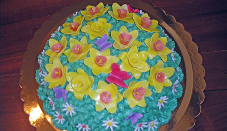 Spring Flowers - CakeCentral.com