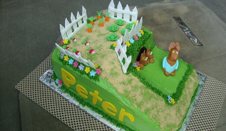 Peter Rabbit's Garden - CakeCentral.com