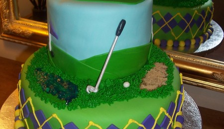 50Th Birthday Golf Cake - CakeCentral.com