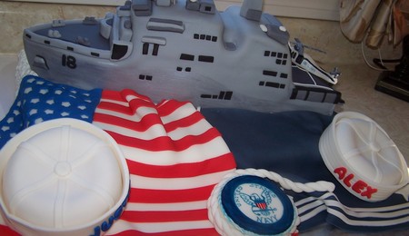 Uss Alabama Navy Battleship - CakeCentral.com