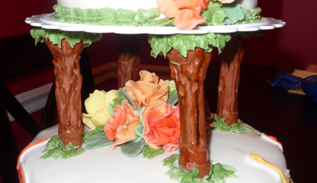 Fall Cake - CakeCentral.com