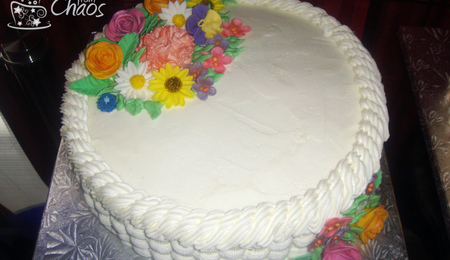 Easter Flower Cake - CakeCentral.com