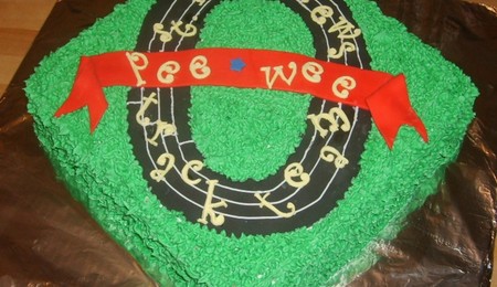 Track Field Cake - CakeCentral.com