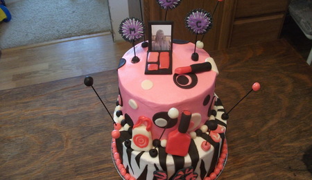 Top Model Birthday Cake - CakeCentral.com