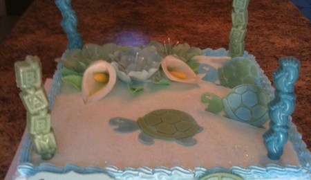 Baby Shower Turtle - CakeCentral.com