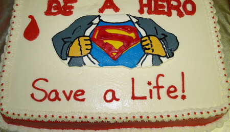 Phlebotomy Graduation Cake - CakeCentral.com