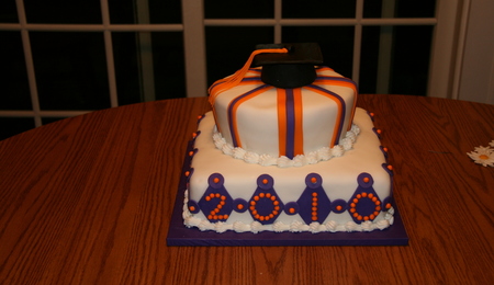 Shsu Graduation Cake - CakeCentral.com