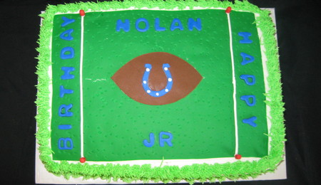 Ou Sooners Football Themed Birthday Cake - CakeCentral.com