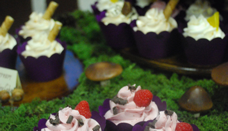 Fall Wedding Cupcake Tower - CakeCentral.com