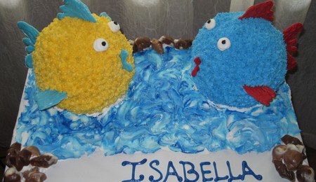 Quilled Fish - CakeCentral.com