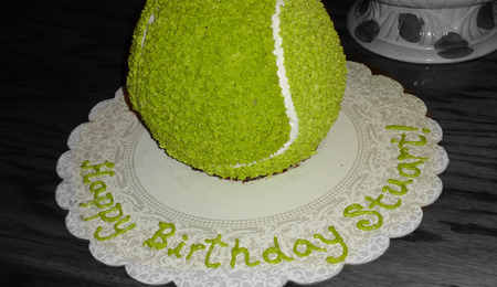 Tennis Birthday Cake - CakeCentral.com