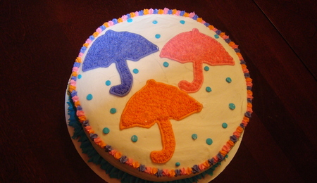 April Showers Baby Shower - CakeCentral.com