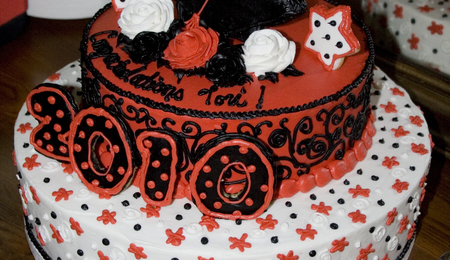 Rutgers Graduation Cake - CakeCentral.com