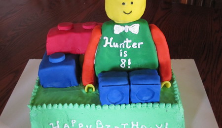 Lego Man Cake - CakeCentral.com