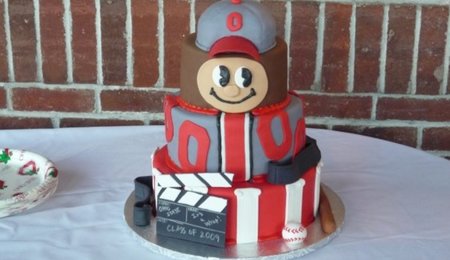 Sweet 16 Floral Cupcake Cake - CakeCentral.com