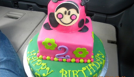 Ladybug & Smash Cake - CakeCentral.com