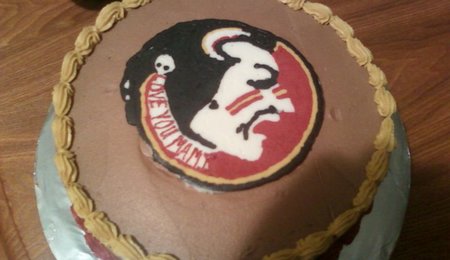 Fsu Graduation Cake - CakeCentral.com
