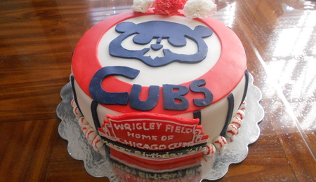 Birthday Cubs Cake - CakeCentral.com