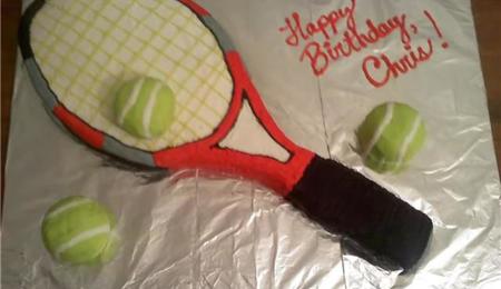 Tennis Cake - CakeCentral.com
