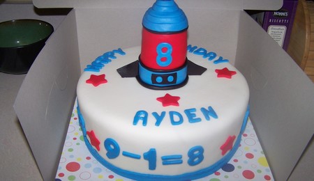 Extreme Saturn V Rocket Cake With Launch Pad And Tower - CakeCentral.com