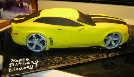 2009 Camaro Cake - CakeCentral.com