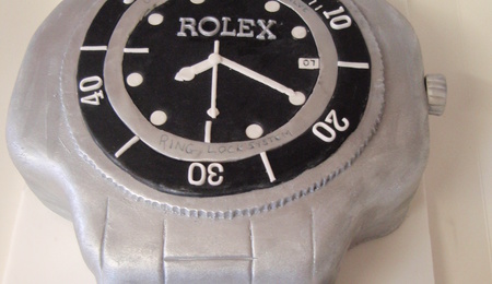 Rolex Cake - CakeCentral.com