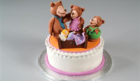 Goldilocks And The Three Bears Birthday Cake - CakeCentral.com