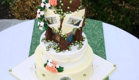 A Wedding Cake For Nature Lovers - CakeCentral.com