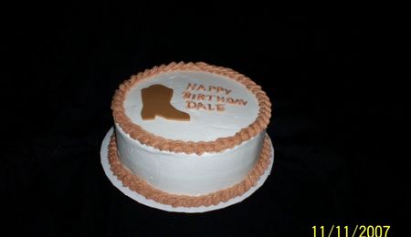 Cowboy Birthday Cake - CakeCentral.com