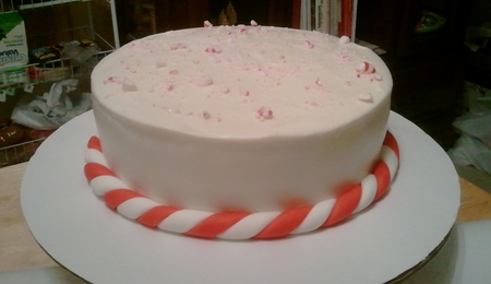 Peppermint Candy Cake - CakeCentral.com