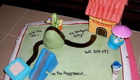 Usa Map Cake - CakeCentral.com