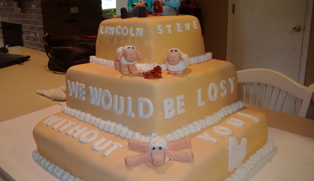 Pastor Appreciation Day Cake - CakeCentral.com