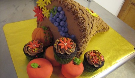 Cornucopia Cake - CakeCentral.com