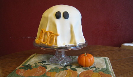 Ghost Cake - CakeCentral.com