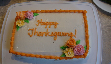 Thanksgiving Cake - CakeCentral.com