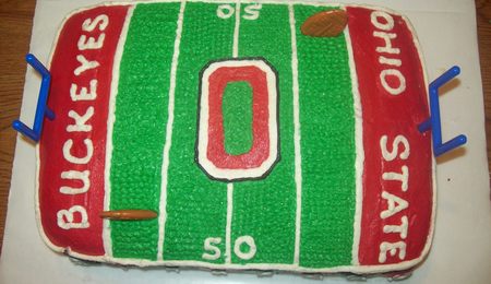 Ohio State University Stadium Cake - CakeCentral.com
