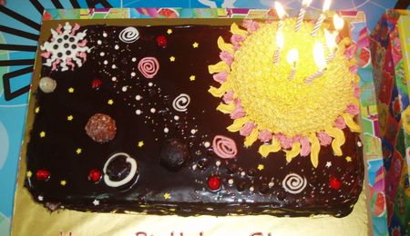 Solar System Cake - CakeCentral.com