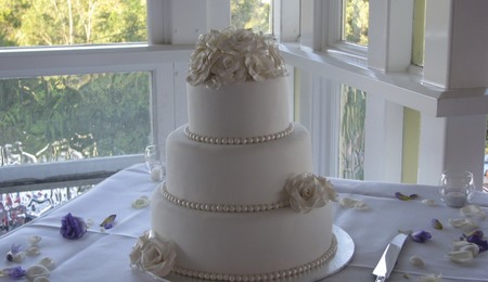 June Wedding Cake - CakeCentral.com