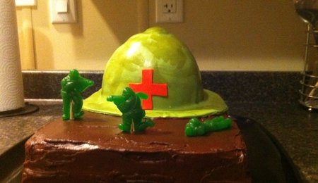 British Army Soldier Cake - CakeCentral.com