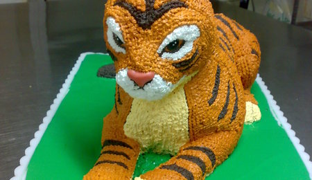Tiger Cake - CakeCentral.com