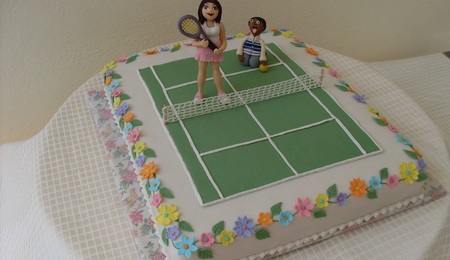 Tennis Racket - CakeCentral.com