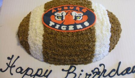 Auburn Graduation Cake - CakeCentral.com