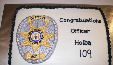Correctional Officers Badge - CakeCentral.com